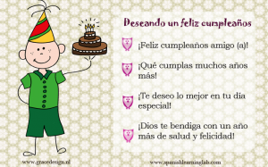 Phrases for Wishing Happy Birthday in Spanish - Spanish Learning Lab