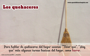 Household Chores in Spanish: Hay and Tener Que + Activities - Spanish ...